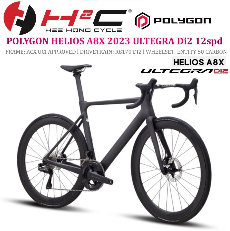 POLYGON 2022 HELIOS A8x Carbon Frame w/Shimano Ultegra Di2 12spd